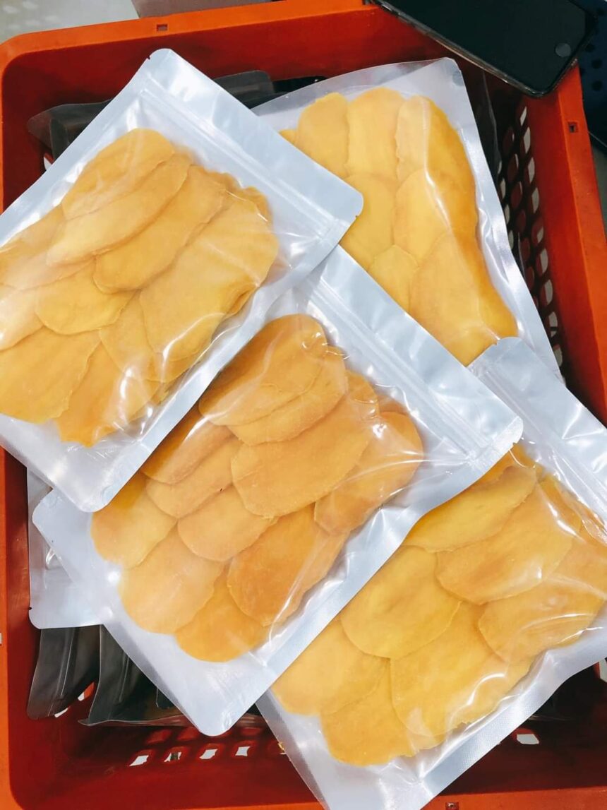 Soft Dried Mango Production Process